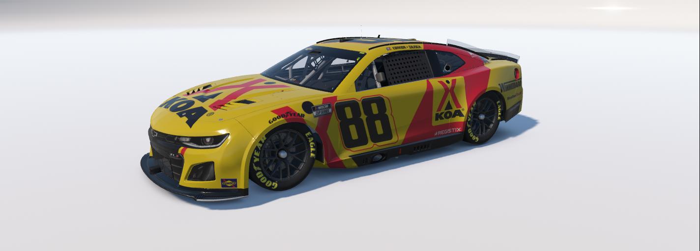 Connor Zilisch - #88 - KOA Camping (Iowa 2025) - NextGen Chevy ...