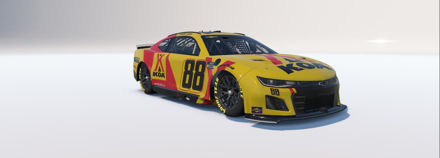 Connor Zilisch - #88 - KOA Camping (Iowa 2025) - NextGen Chevy ...
