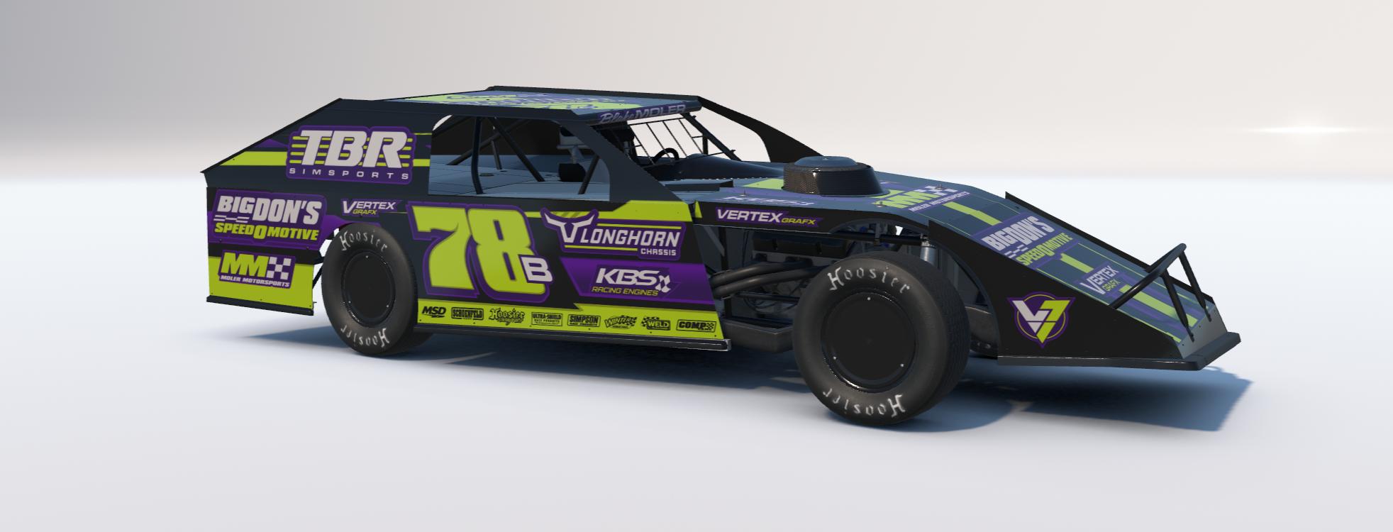 Blake Moler Dirt UMP Modified by Tyler Bowman4 - Trading Paints