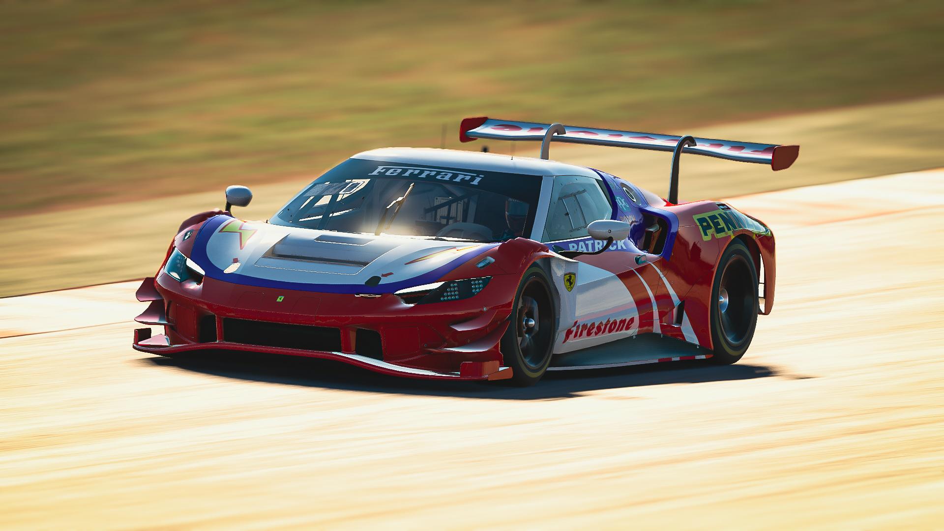 Patrick Ferrari 296 GT3 by Brandon Kelley4 - Trading Paints