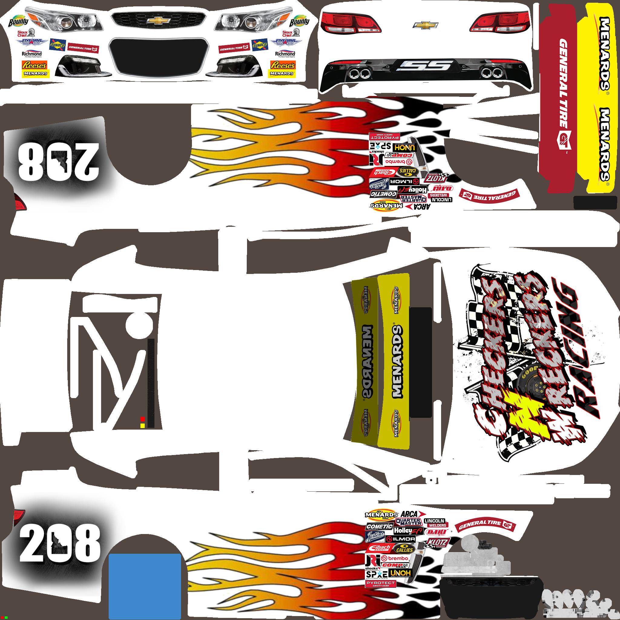 ARCA Chevy SS by Chris D. - Trading Paints