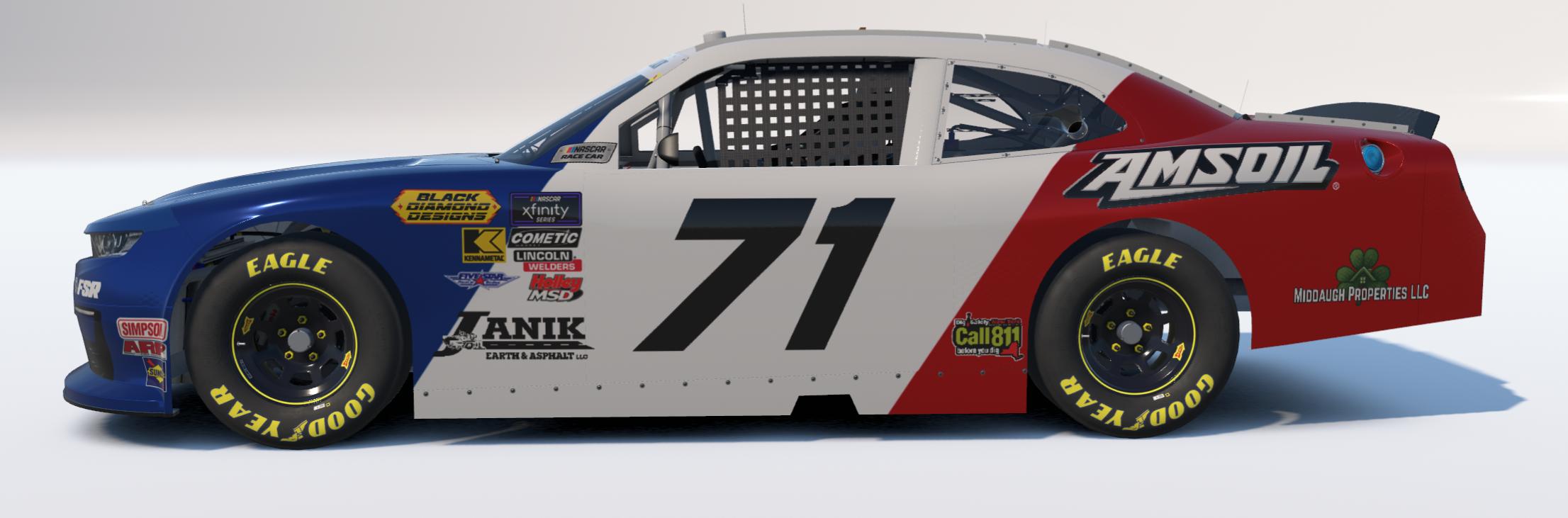 Evan Janik - Mark Donohue Throwback by Alex Pollack - Trading Paints