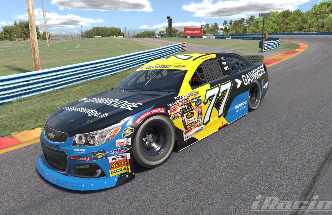 Tristan McKee #77 Spire Gainbridge Chevy SS by Mario P. - Trading Paints