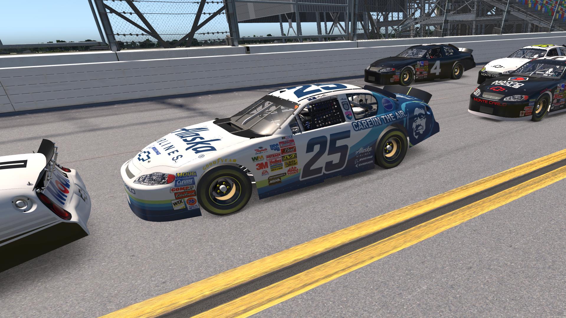 SGRD Alaska Airlines Chevy Monte Carlo - Superspeedway Body (Custom 25 ...