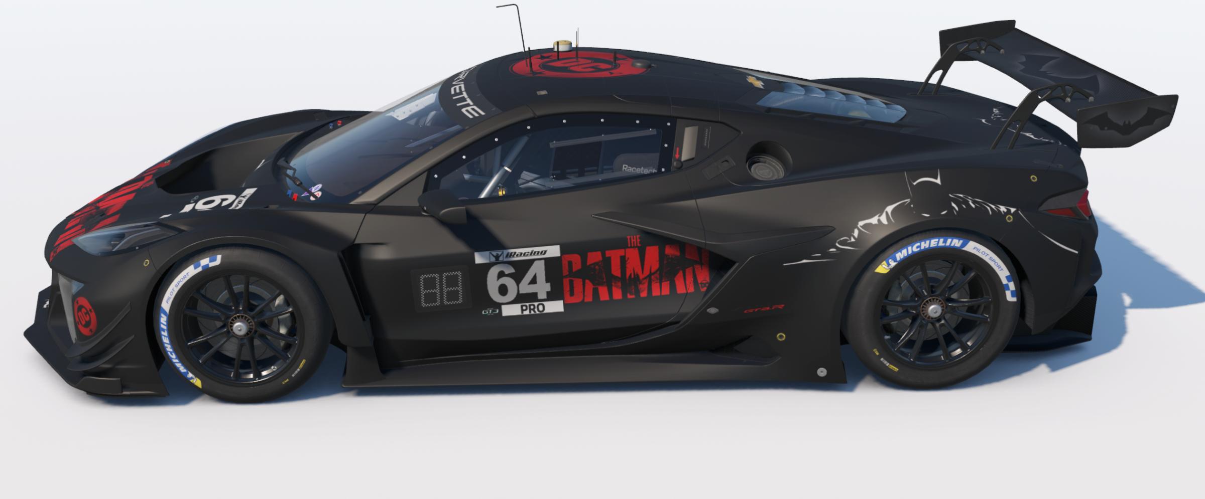 Corvette GT3 Batmobile by Greg Barton - Trading Paints