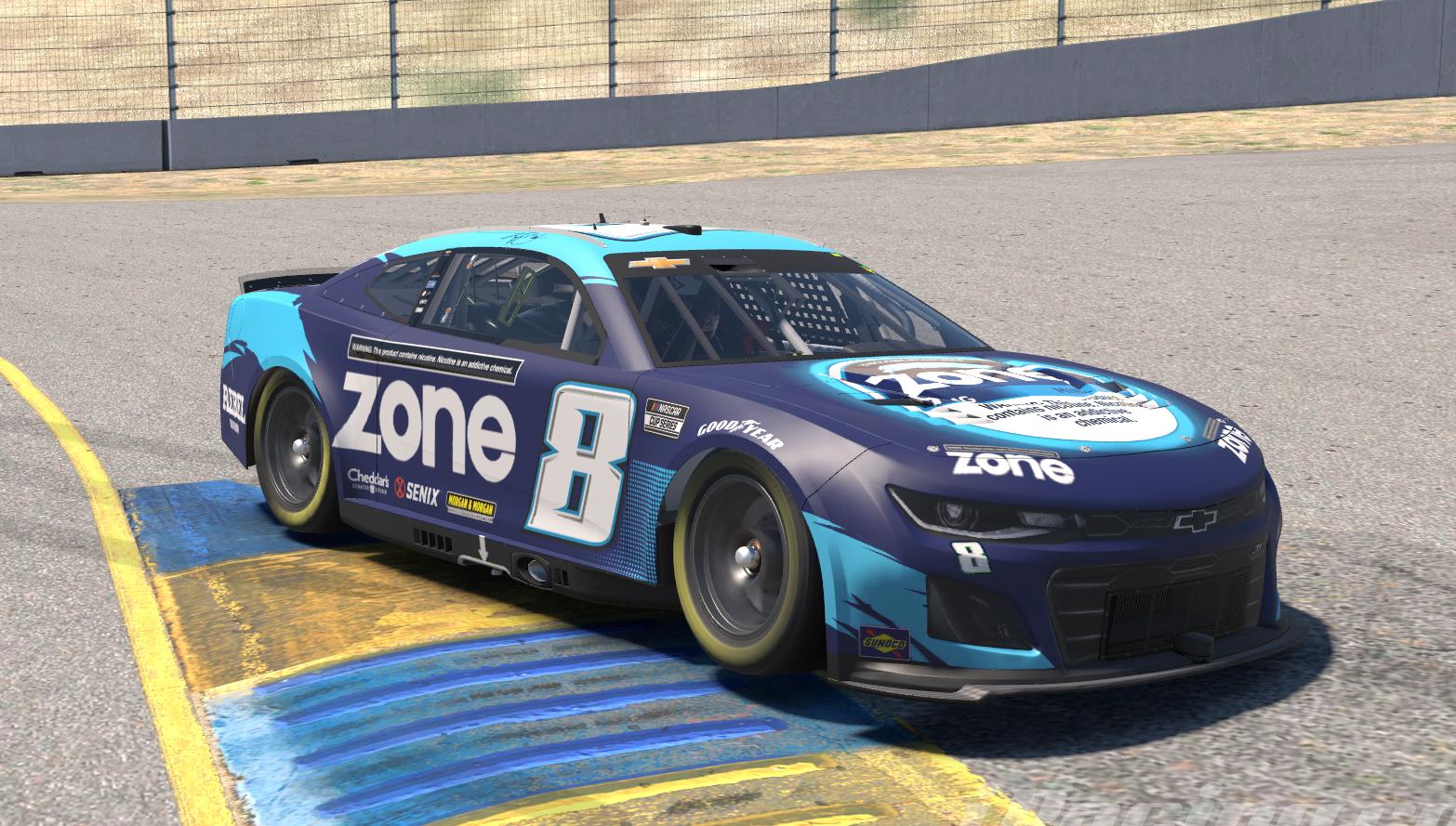 Kyle Busch Zone Mint concept by Mario P. - Trading Paints