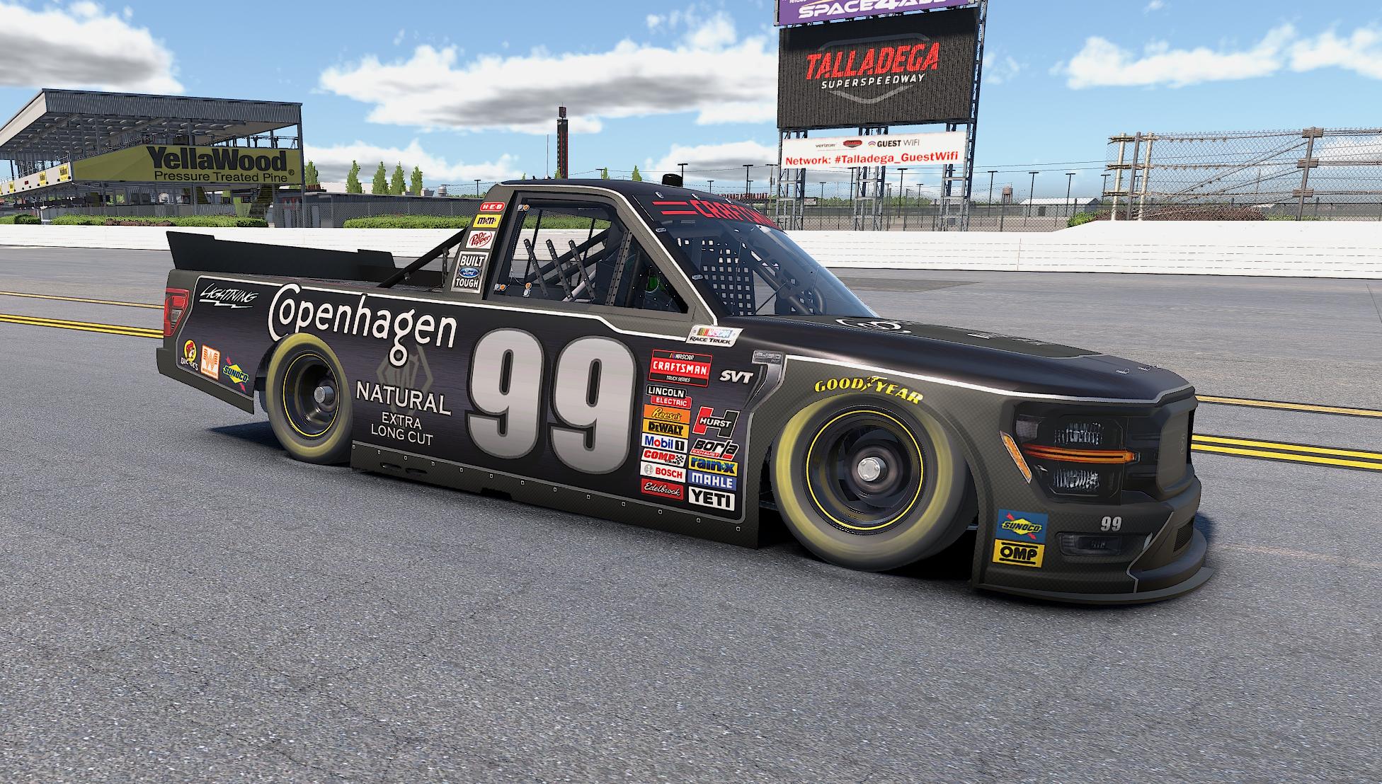NASCAR Ford F150-Copenhagen Natural by Dillon G. - Trading Paints