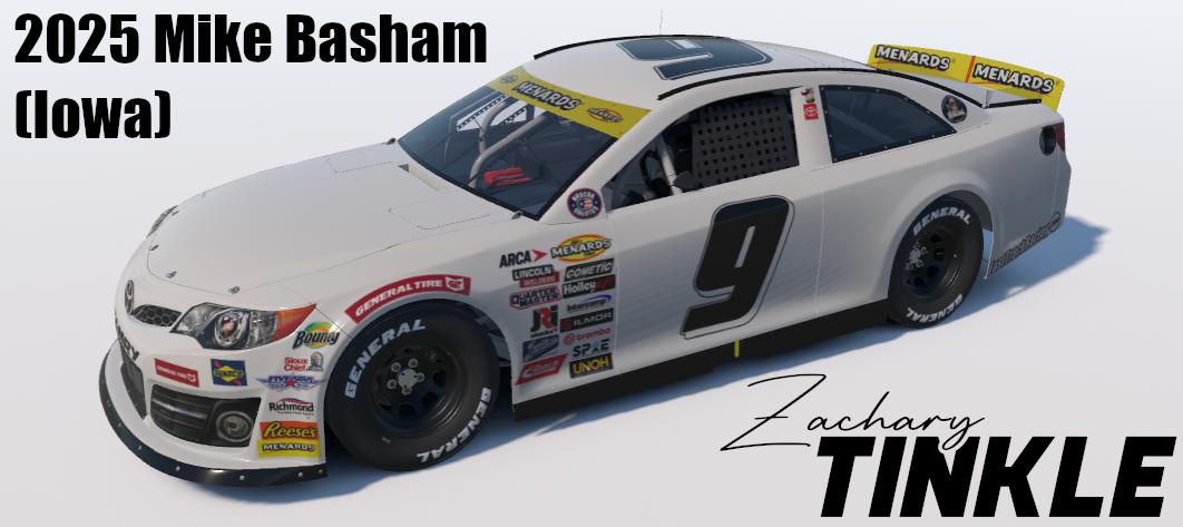 2025 Mike Basham #9 Fast Track Racing (Iowa) by Zachary Tinkle - Trading Paints