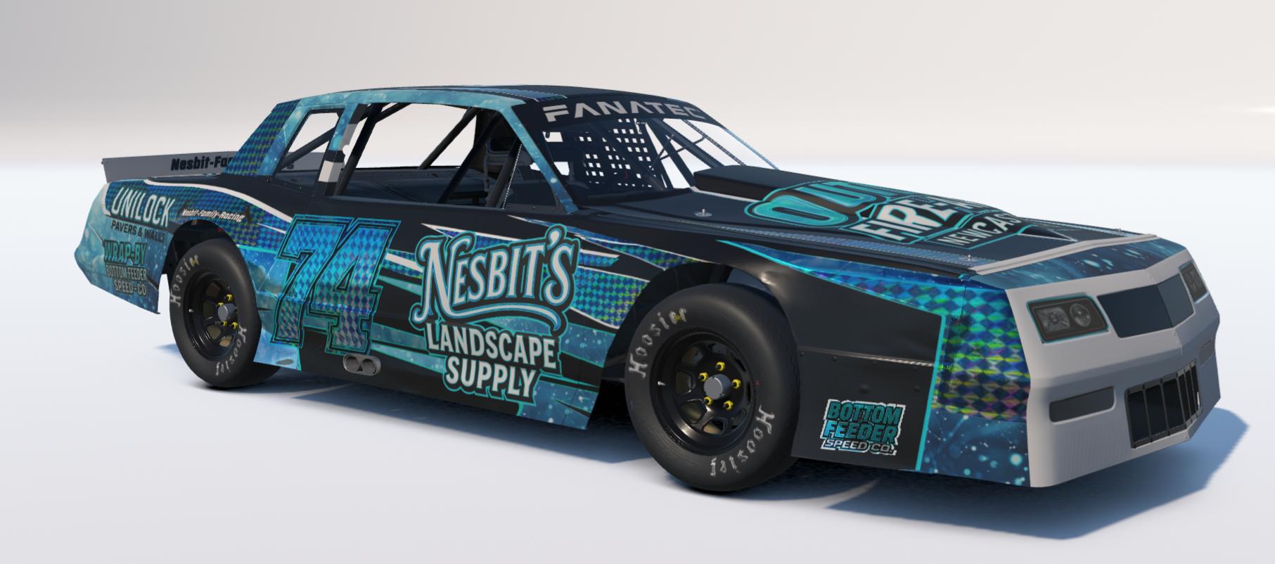 Custom number 74 with spec by Mikey M. - Trading Paints