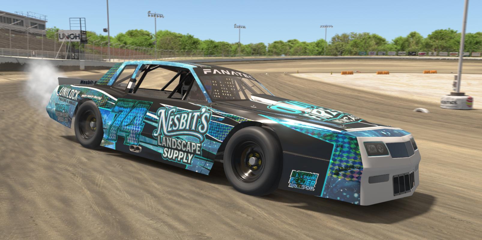 Custom number 74 with spec by Mikey M. - Trading Paints