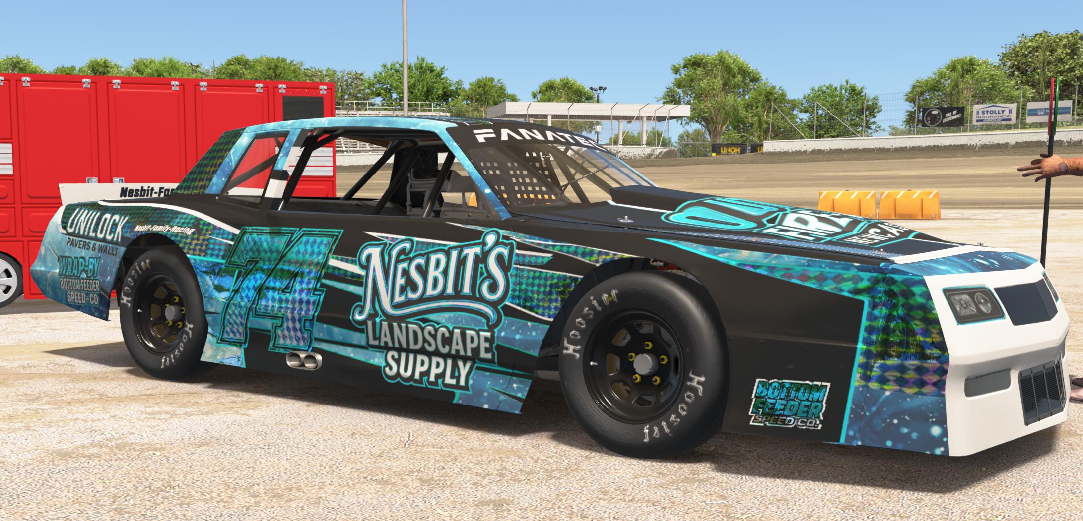 Custom number 74 with spec by Mikey M. - Trading Paints