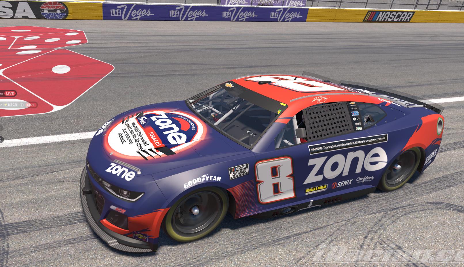 Kyle Busch Zone Tobacco concept by Mario P. - Trading Paints