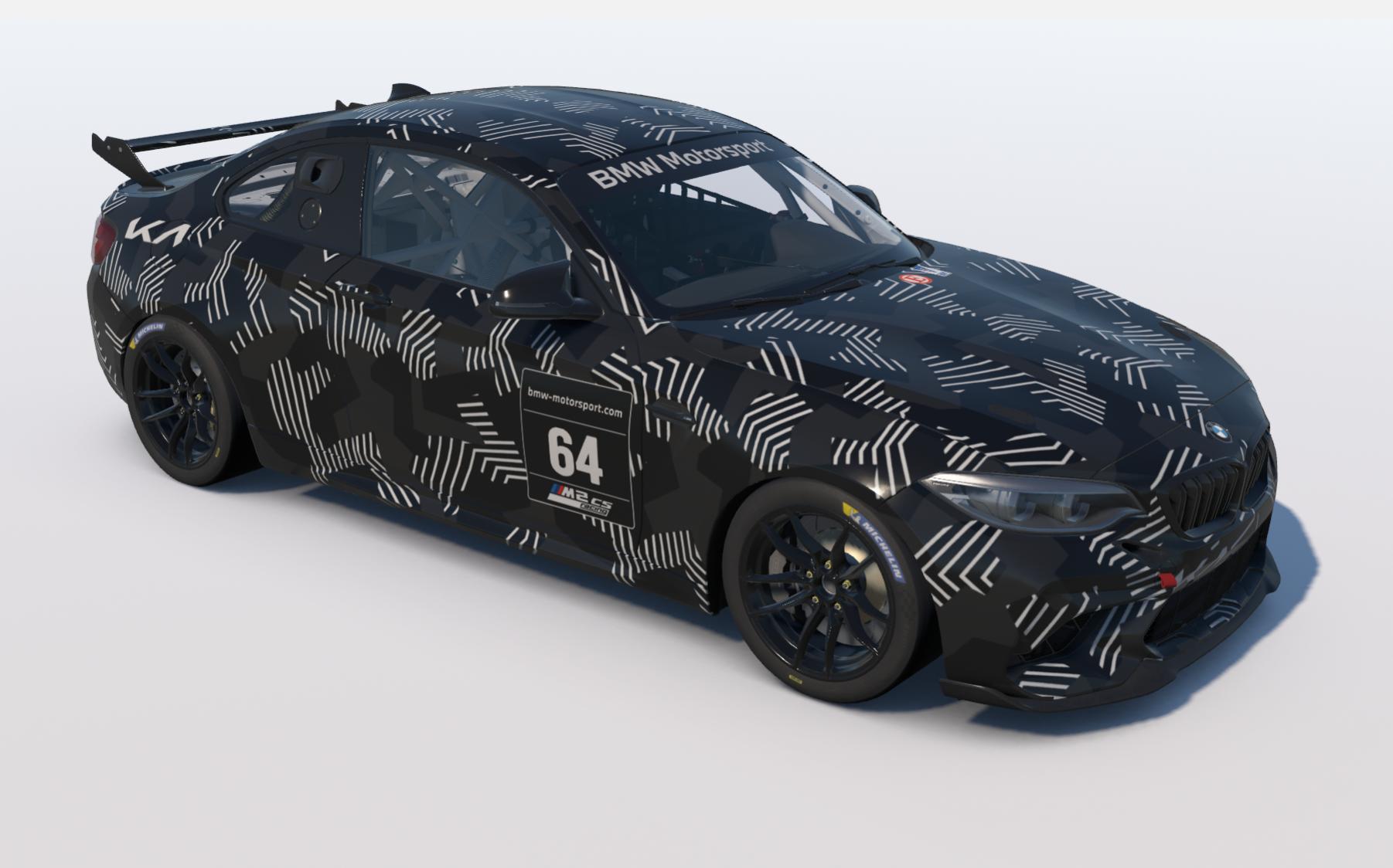 Grey Dazzle paint for BMW M2 CSR by Keith Archer - Trading Paints