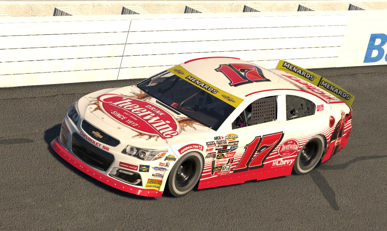 Cheerwine / ARCA Chevrolet SS / #17 by Joshua Wright3 - Trading Paints