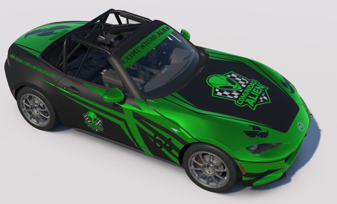 Global Mazda MX-5 Cup Comunidad Alien by Saul Ardura - Trading Paints