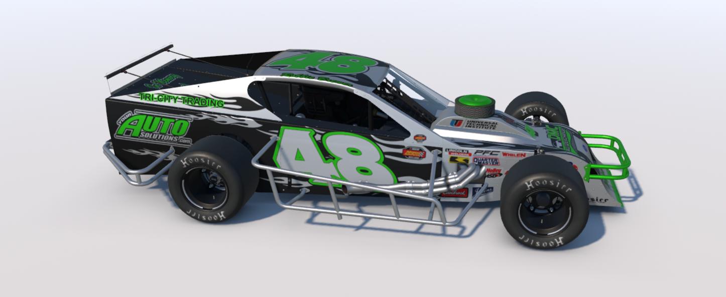 Robbie Brewer Tribute 602 Modified by Brant Mickel - Trading Paints