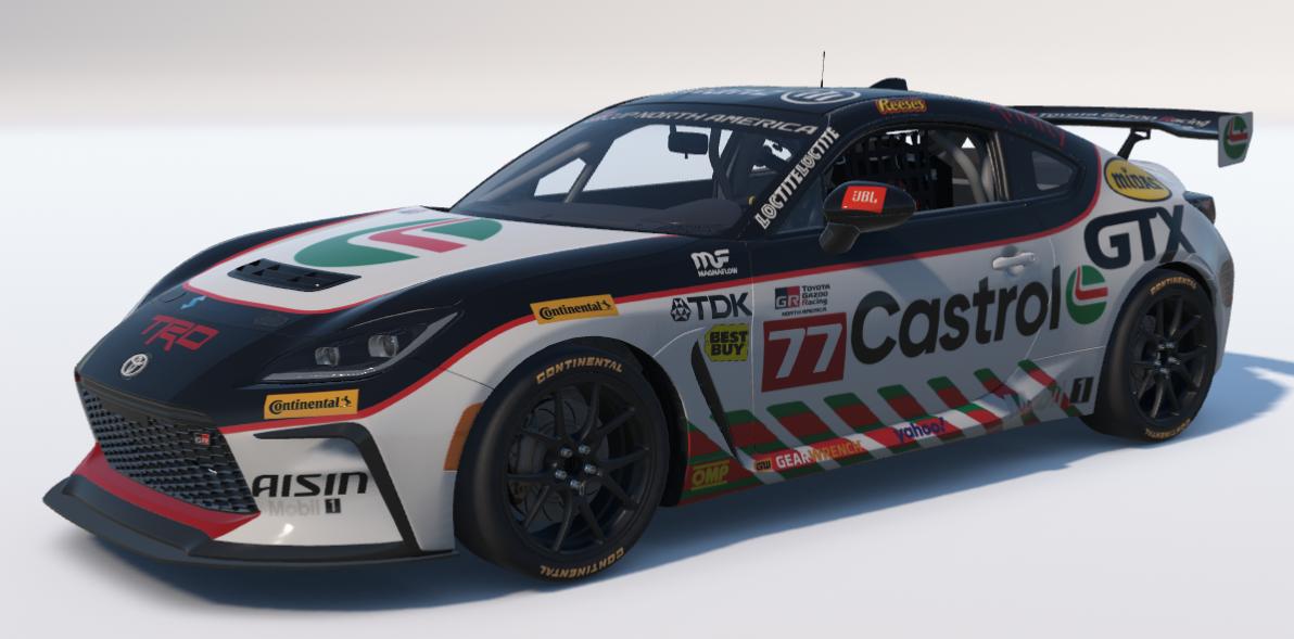 Castrol GTX Toyota GR86 by Ronald Lawson2 - Trading Paints