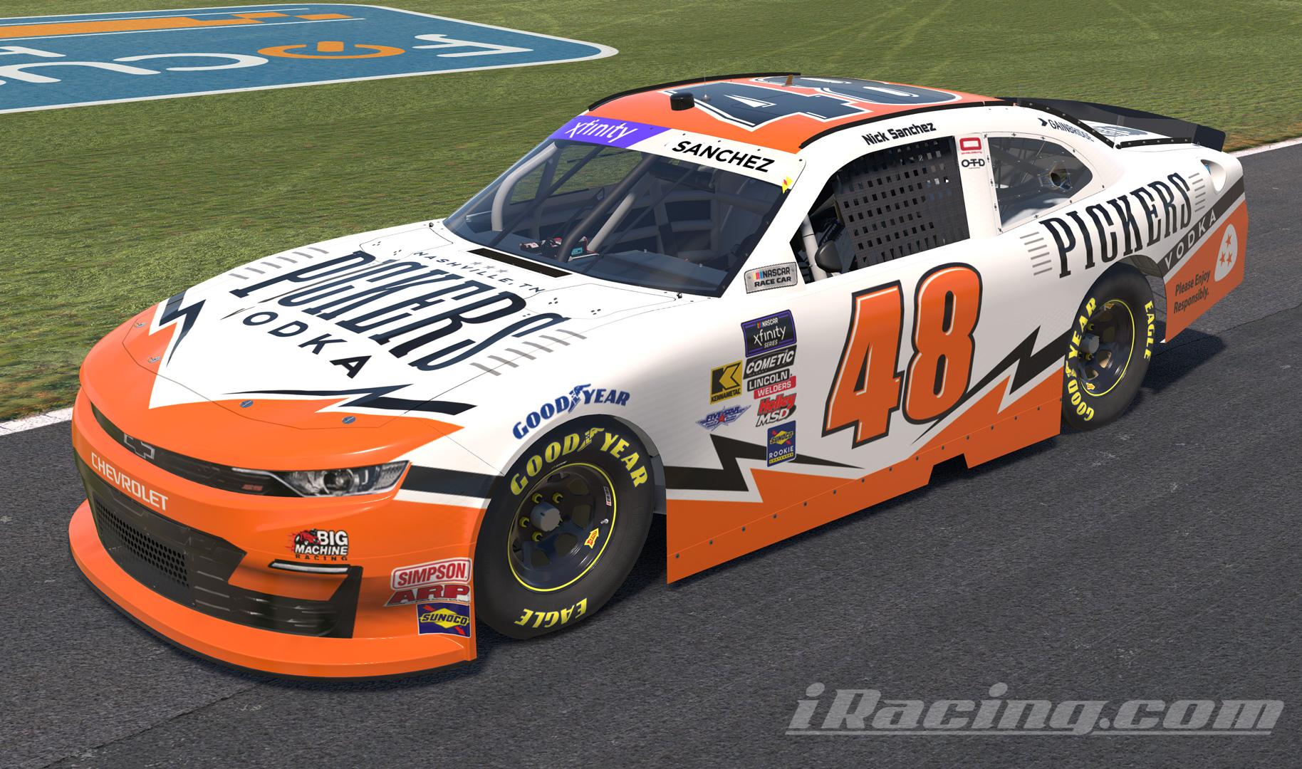 2025 Nick Sanchez Pickers Vodka Chevy by Michael DiPasquale - Trading ...