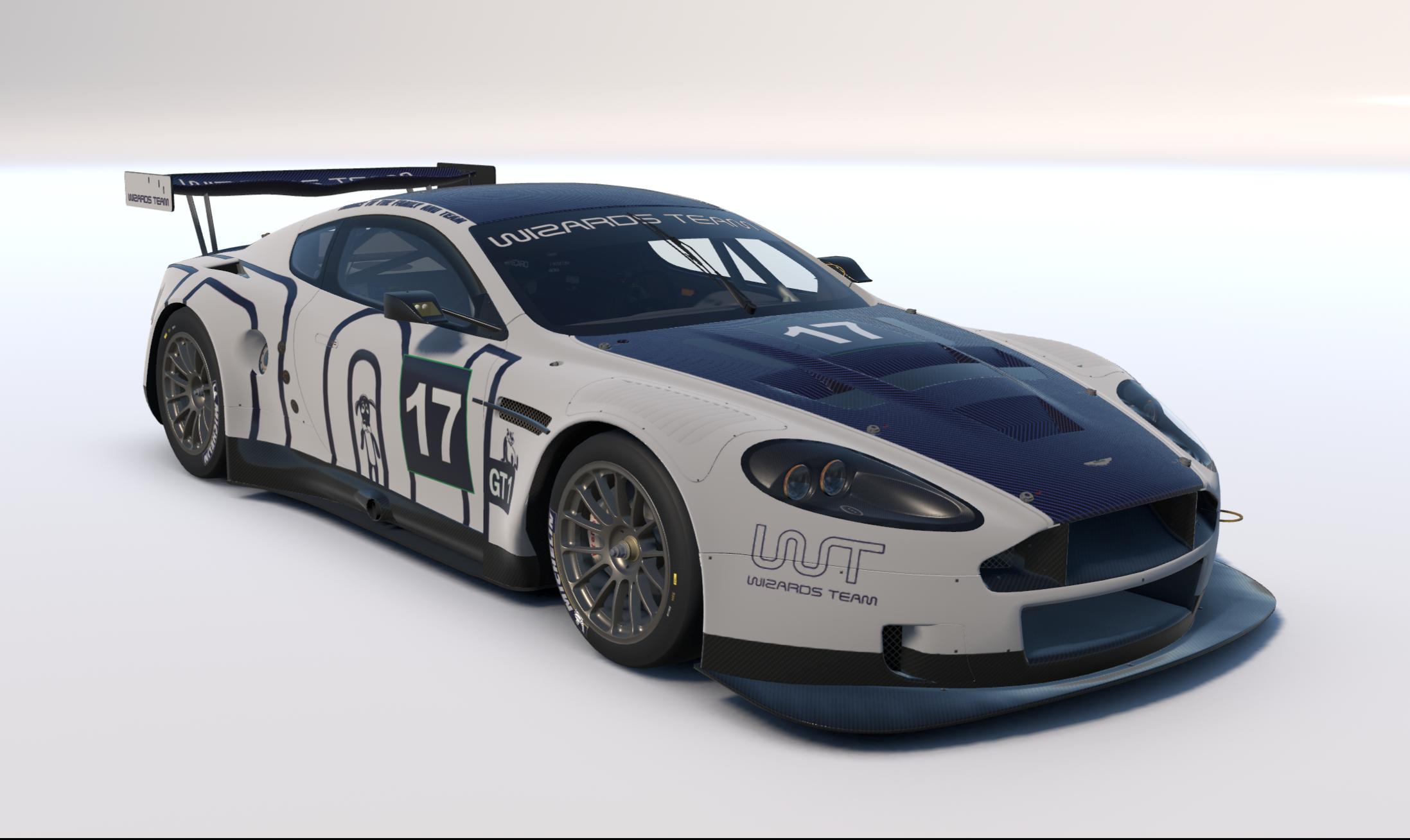 Aston Martin DBR9 GT1 WT Blue Carbon by Igor Shirokov - Trading Paints