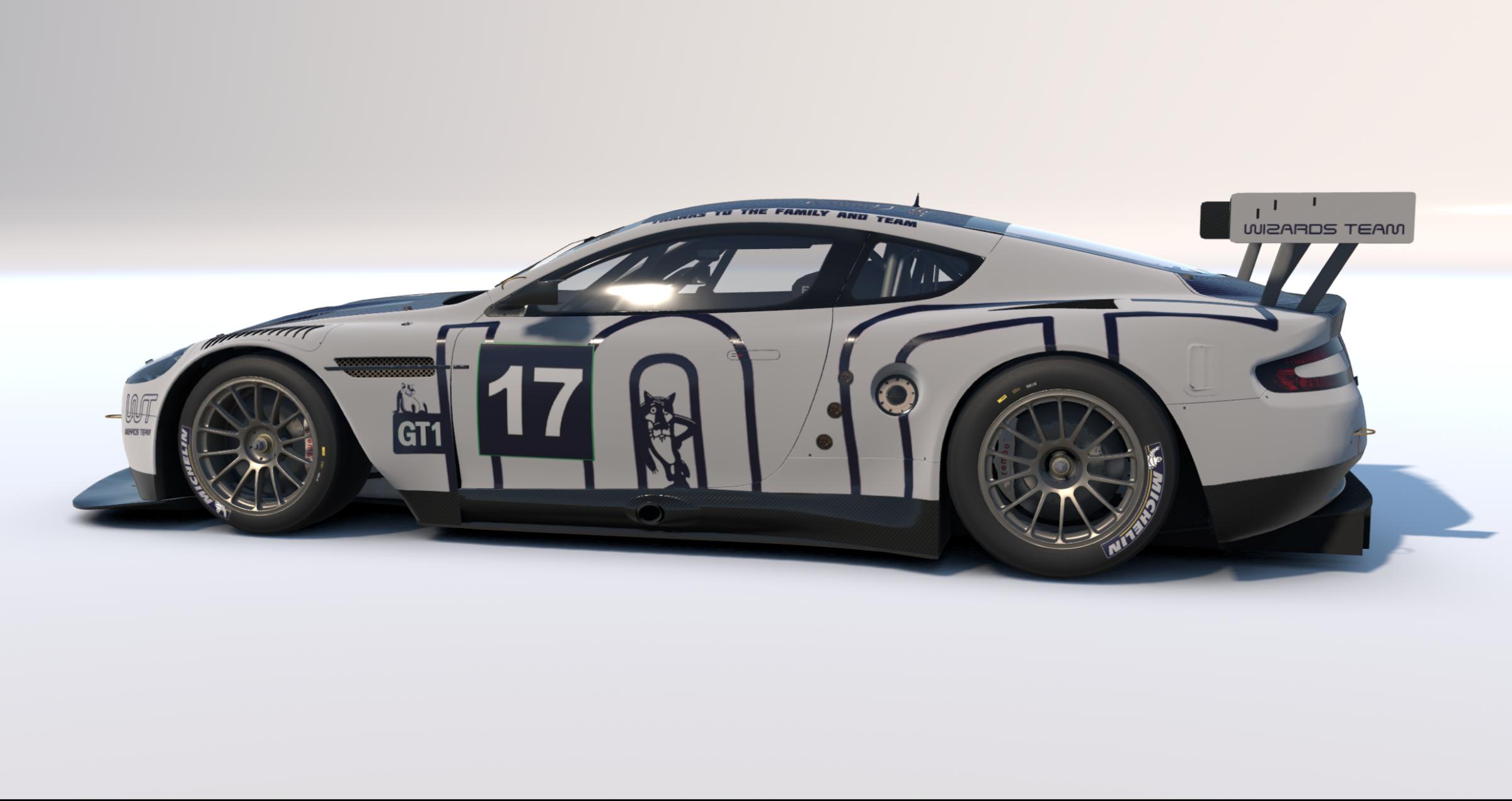 Aston Martin DBR9 GT1 WT Blue Carbon by Igor Shirokov - Trading Paints