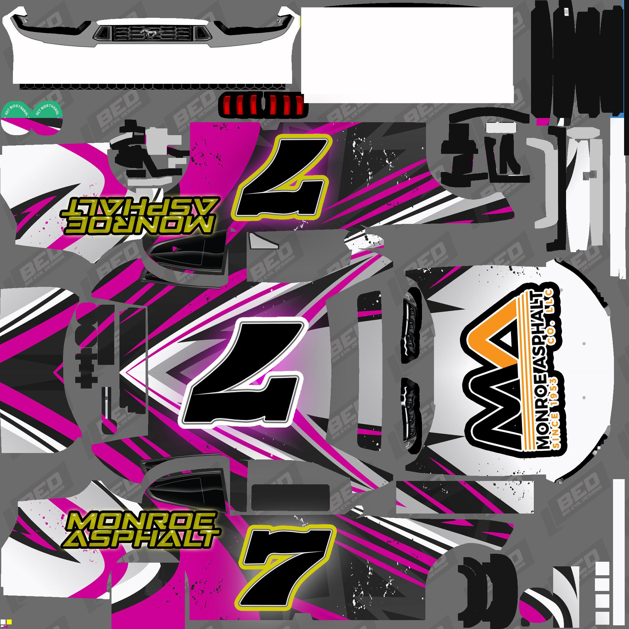 BED Xfinity Mustang 2024 (1)nbccx by Billy Kuyoth - Trading Paints