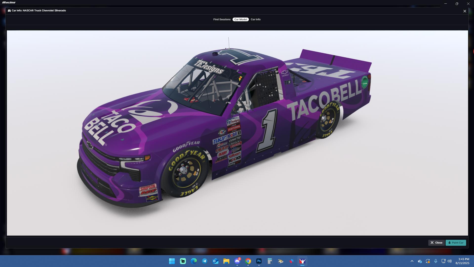 #1 - Wyatt Youngblood - Taco Bell - 2025 Prestige Truck Series by ...
