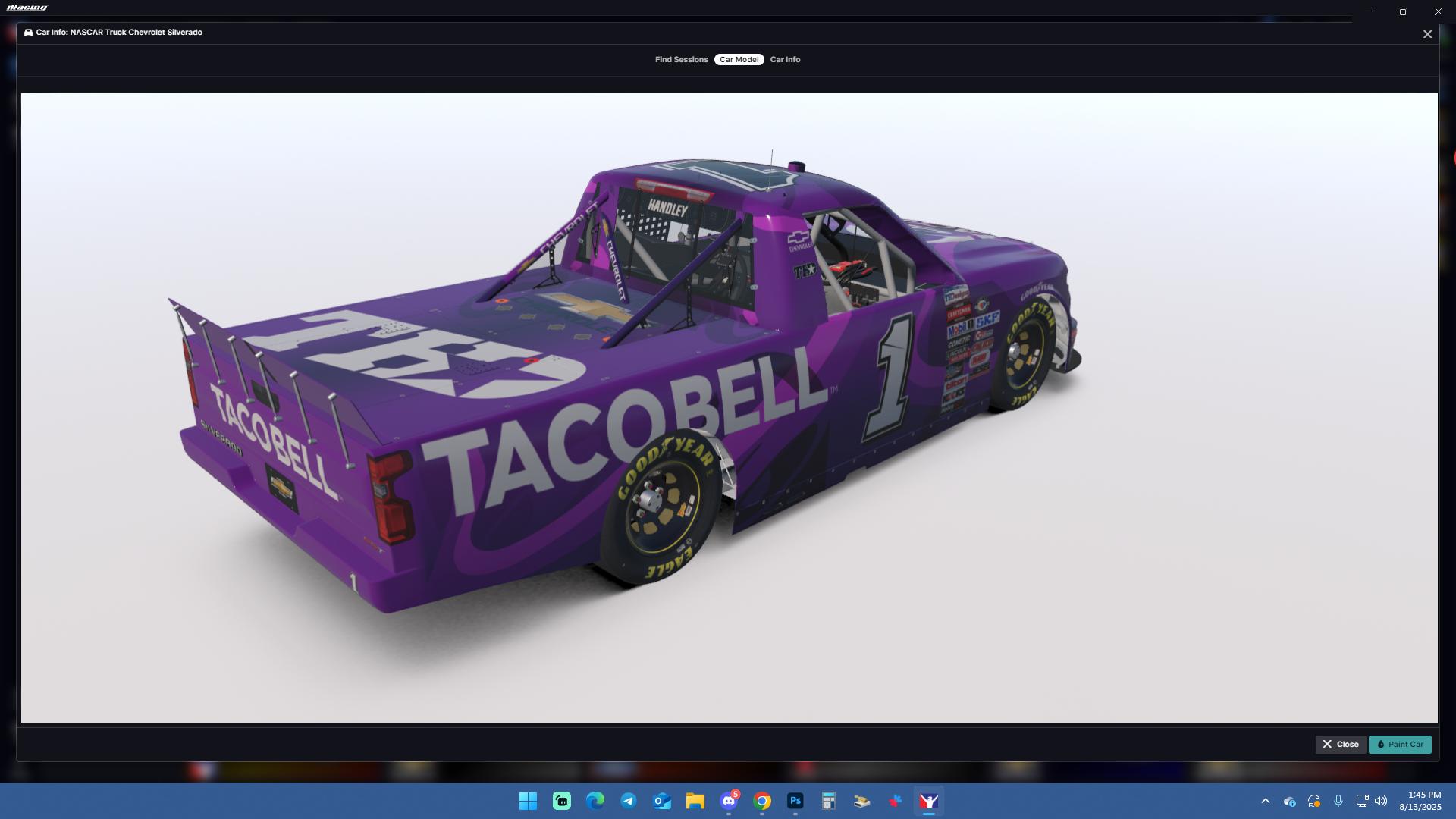 #1 - Wyatt Youngblood - Taco Bell - 2025 Prestige Truck Series by ...