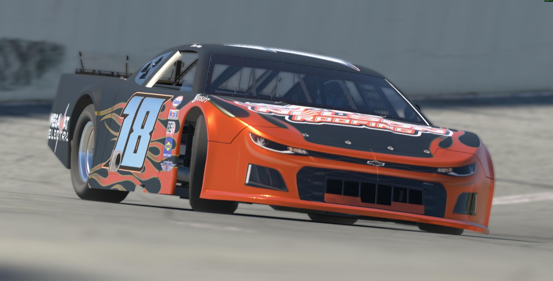 Trevor Vaden 18 Super Late Model by Waylon Nelson II - Trading Paints