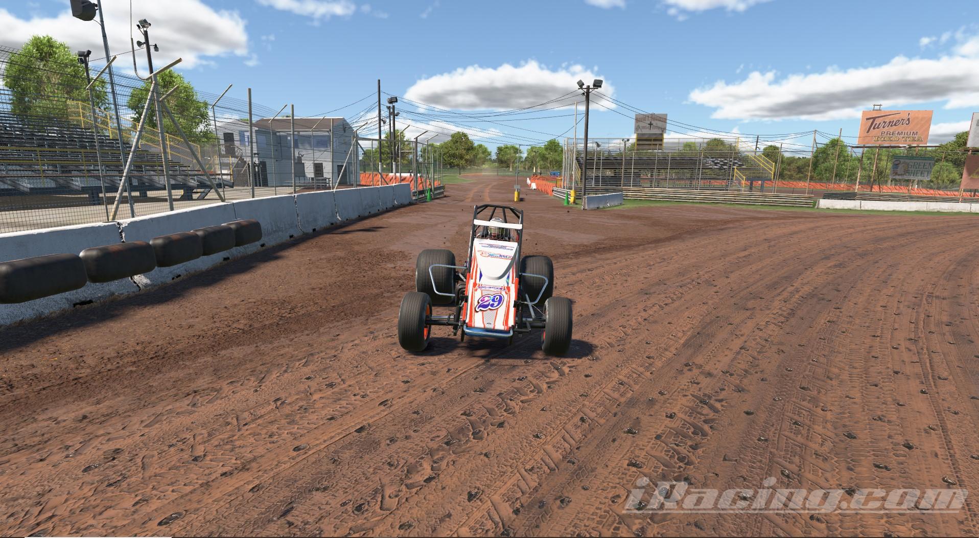 Brandon Shughart 2025 Rush Wingless Sprint by Jeremiah W. - Trading Paints