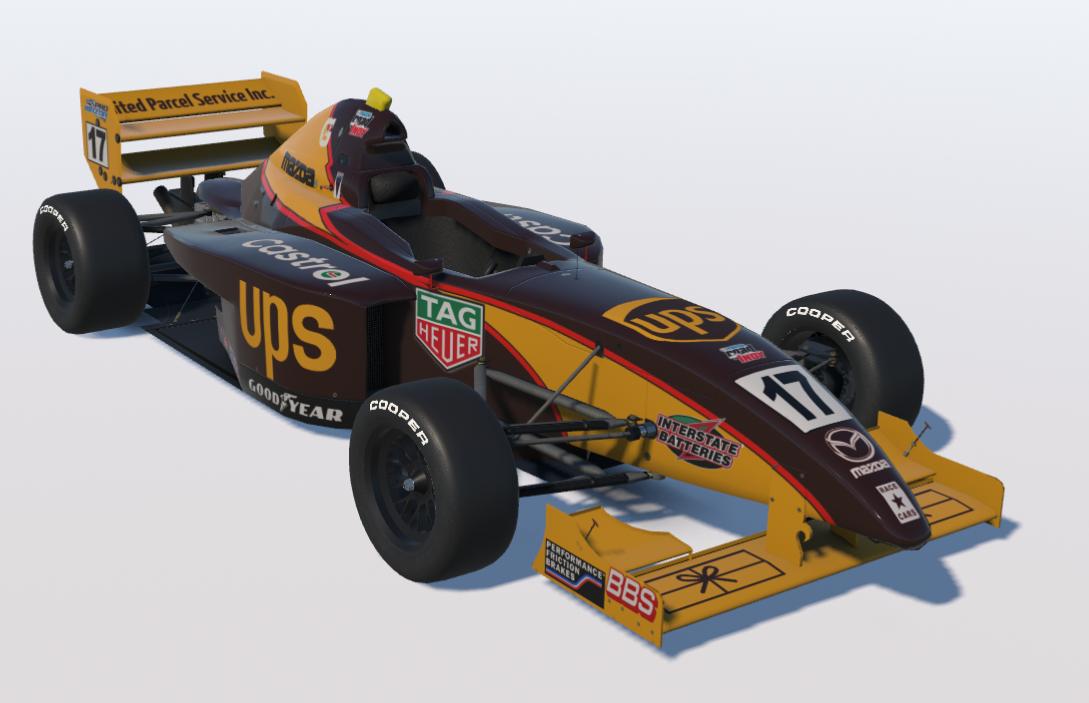 UPS Legacy Pro Mazda by Ronald Lawson2 - Trading Paints