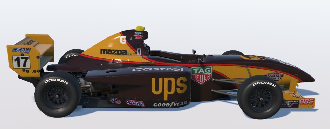 UPS Legacy Pro Mazda by Ronald Lawson2 - Trading Paints