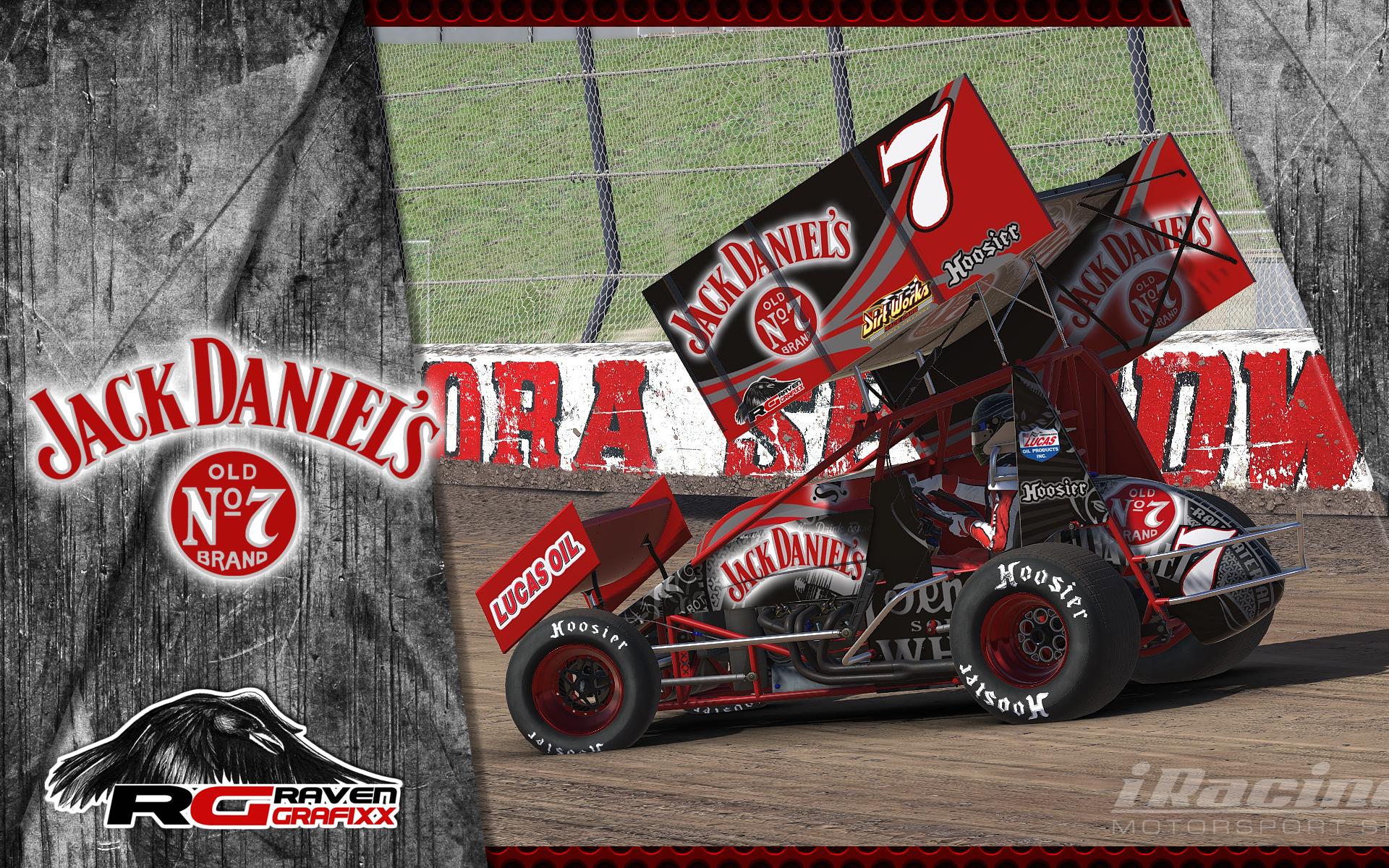 Jack Daniels Dirt Sprint by Doyle Lowrance - Trading Paints