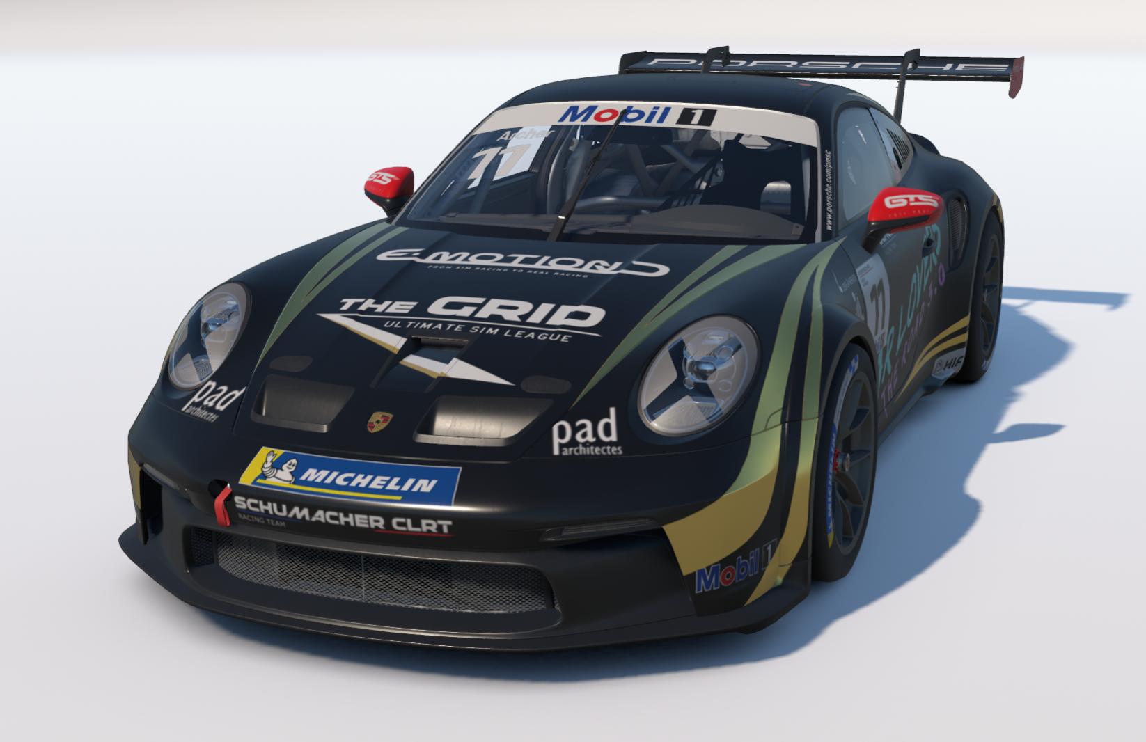 Alessandro Ghiretti Car #11 Schumacher CLRT - 2025 Porsche Mobil1 ...