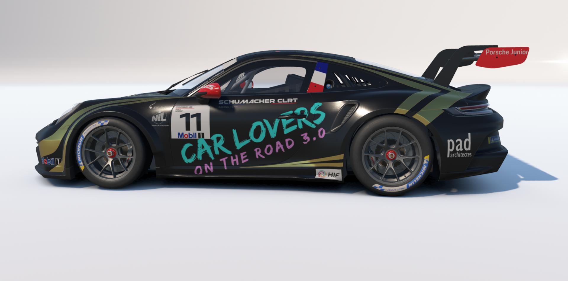 Alessandro Ghiretti Car #11 Schumacher CLRT - 2025 Porsche Mobil1 ...