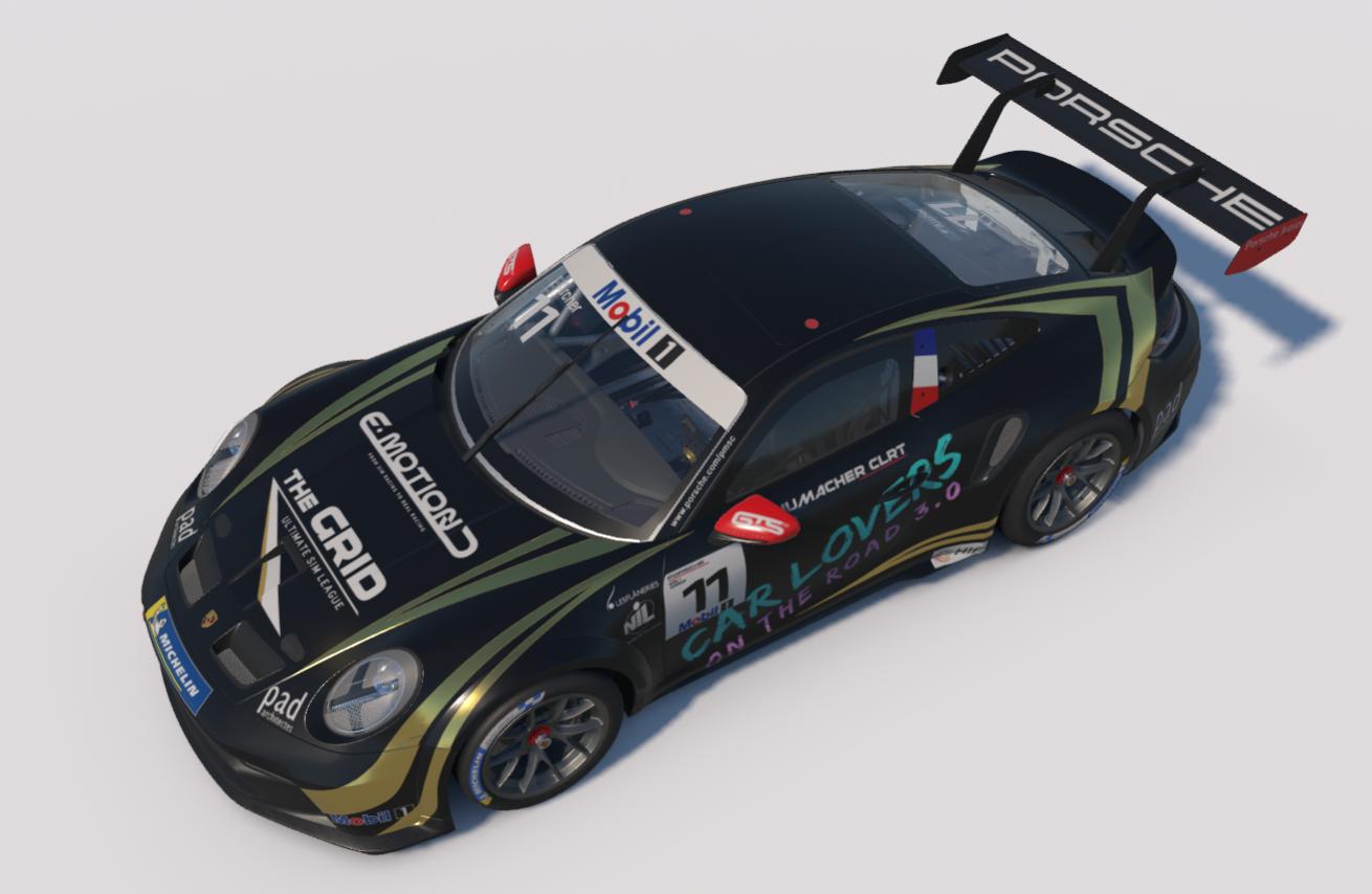 Alessandro Ghiretti Car #11 Schumacher CLRT - 2025 Porsche Mobil1 ...
