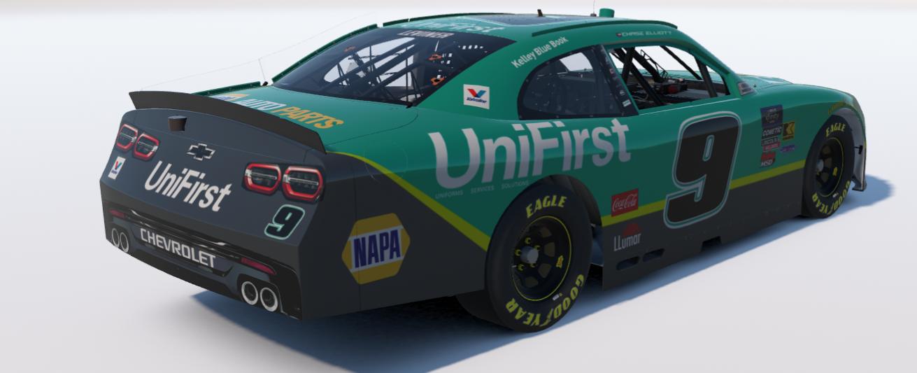 Chase Elliott Unifirst 2025 NoNum by Kaleb L. - Trading Paints