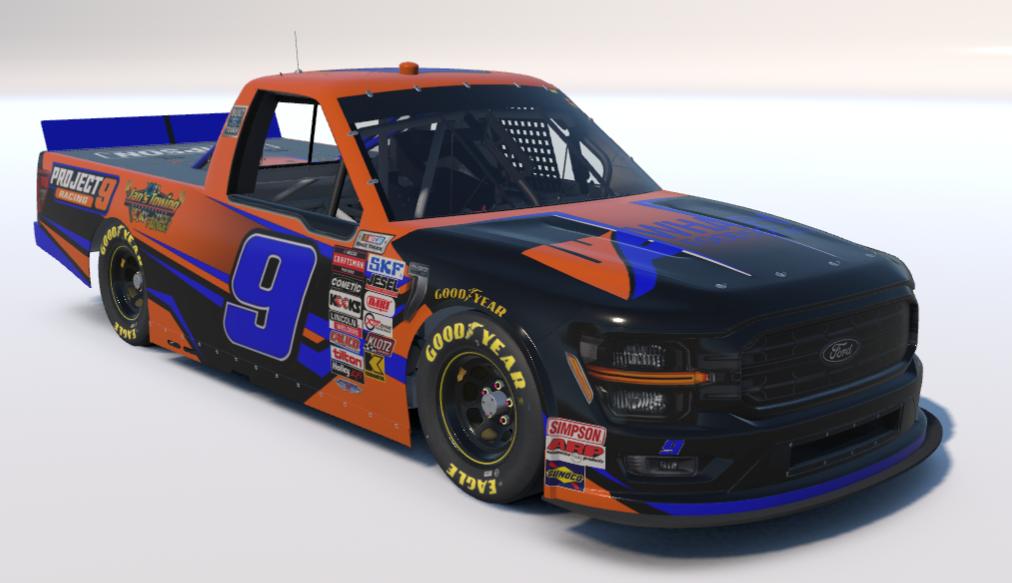 Tj Moon NASCAR Ford F150 by Kevin King Jr - Trading Paints
