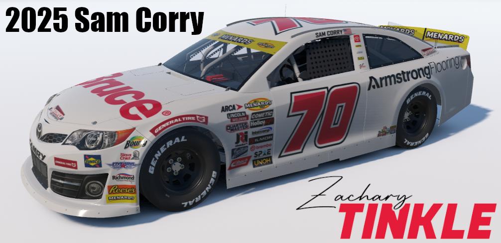 2025 Sam Corry #70 Bruce Hardwood / Armstrong Flooring by Zachary ...