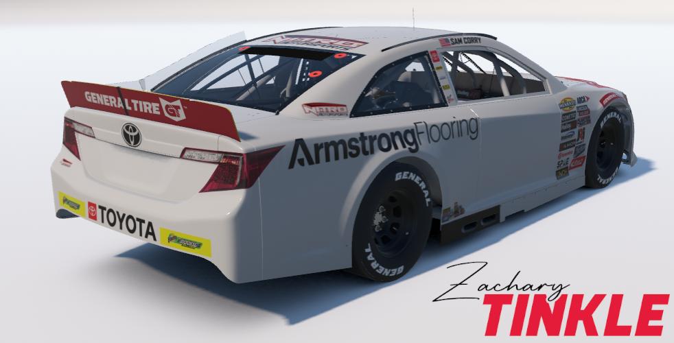 (No numbers) 2025 Sam Corry #70 Bruce Hardwood / Armstrong Flooring by ...