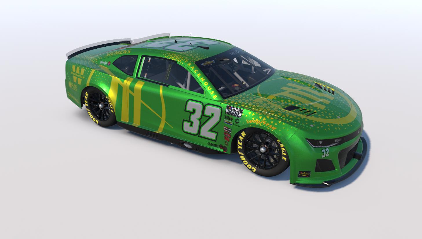 Trackhouse Daiwa Lemon Lime by Jared M. - Trading Paints