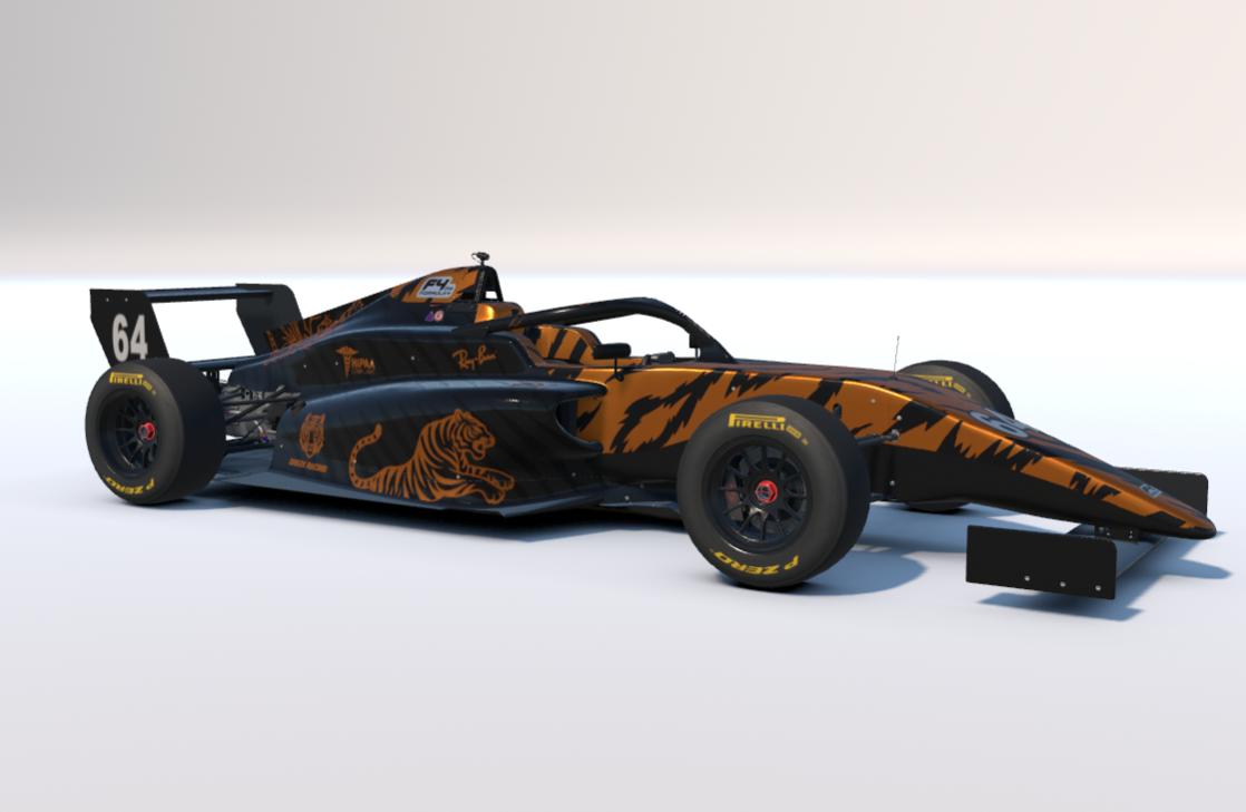 Shere Racing Tiger Print by Faraz Khan - Trading Paints