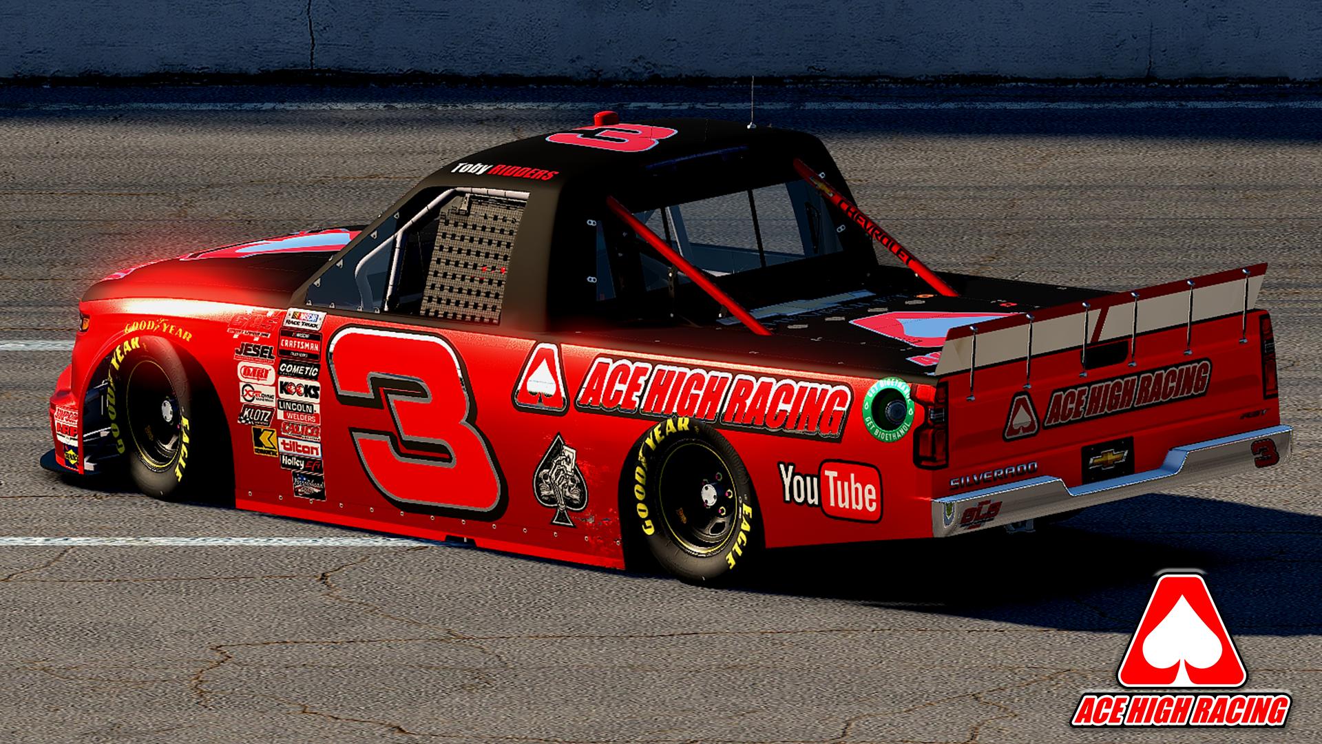 Ace High Racing Candy Apple 2025 by Tj Allain - Trading Paints
