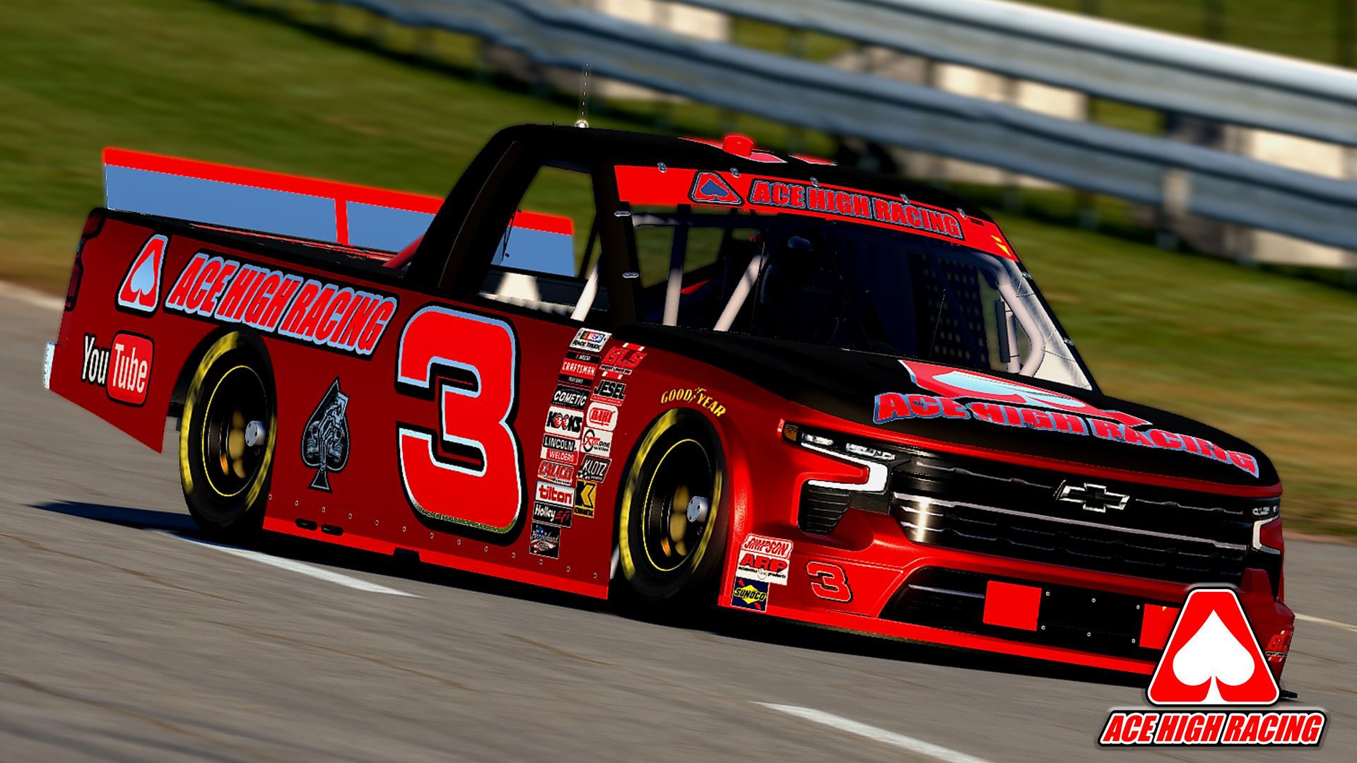 Ace High Racing Candy Apple 2025 by Tj Allain - Trading Paints