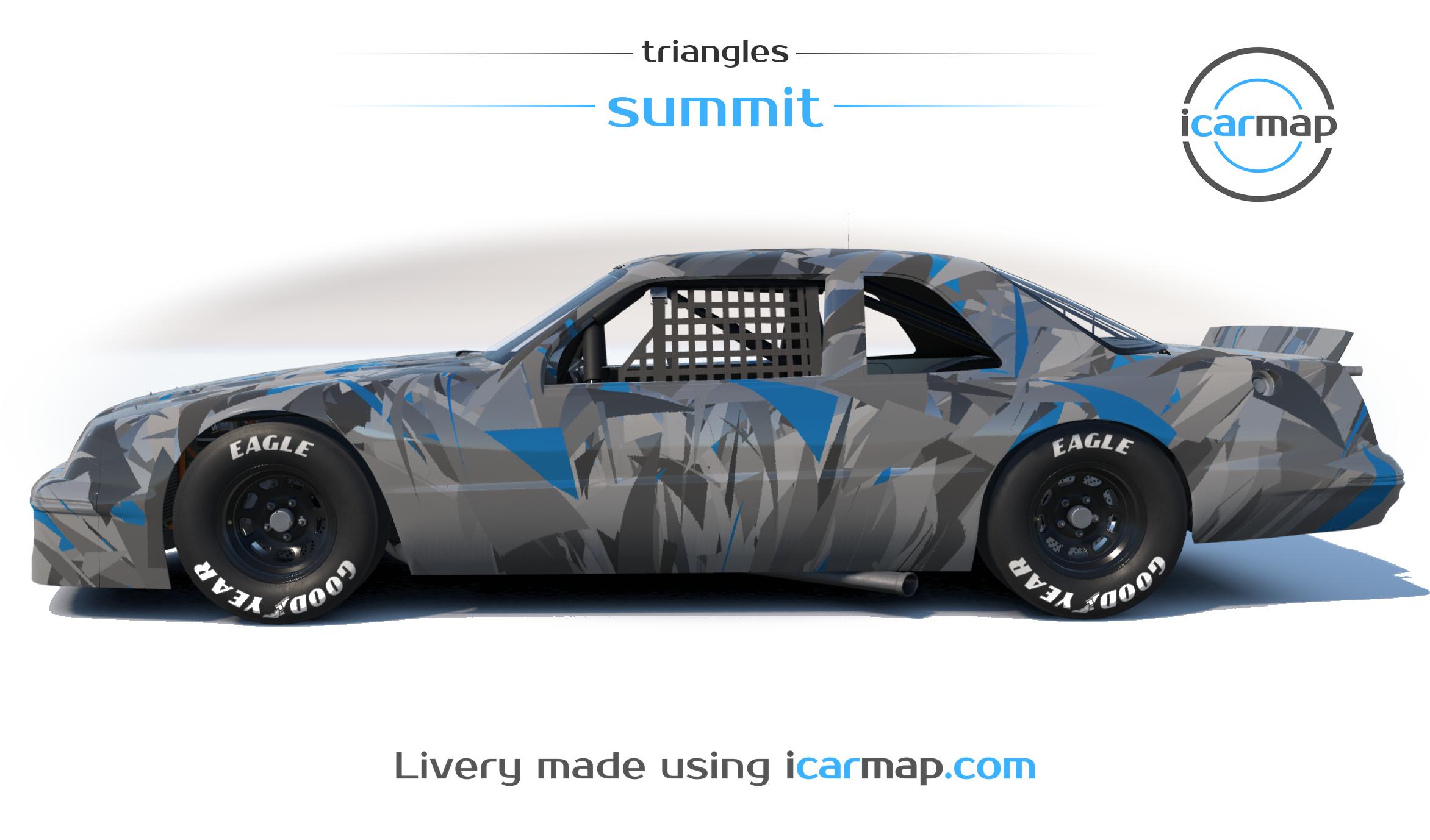 Triangles - Summit (NASCAR Legends Ford Thunderbird - 1987) by Will M ...