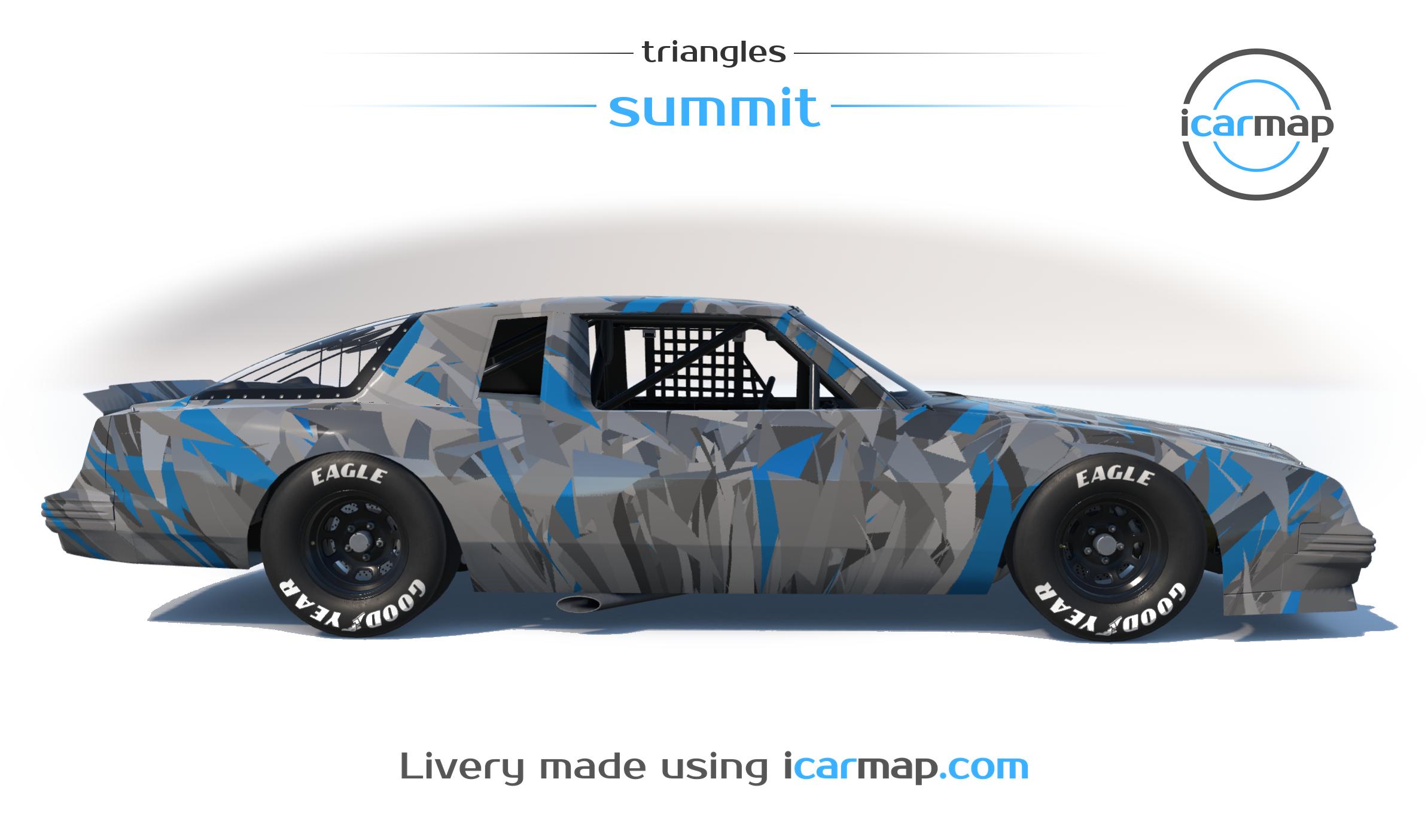 Triangles - Summit (NASCAR Legends Pontiac Grand Prix - 1987) by Will M ...