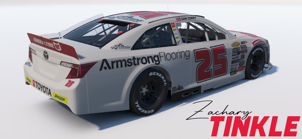 2025 Sam Corry #25 Bruce Hardwood / Armstrong Flooring by Zachary ...