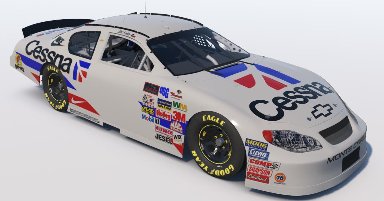 Z.Fuller Cessna White Chevrolet Monte Carlo by Jack Drucker - Trading ...