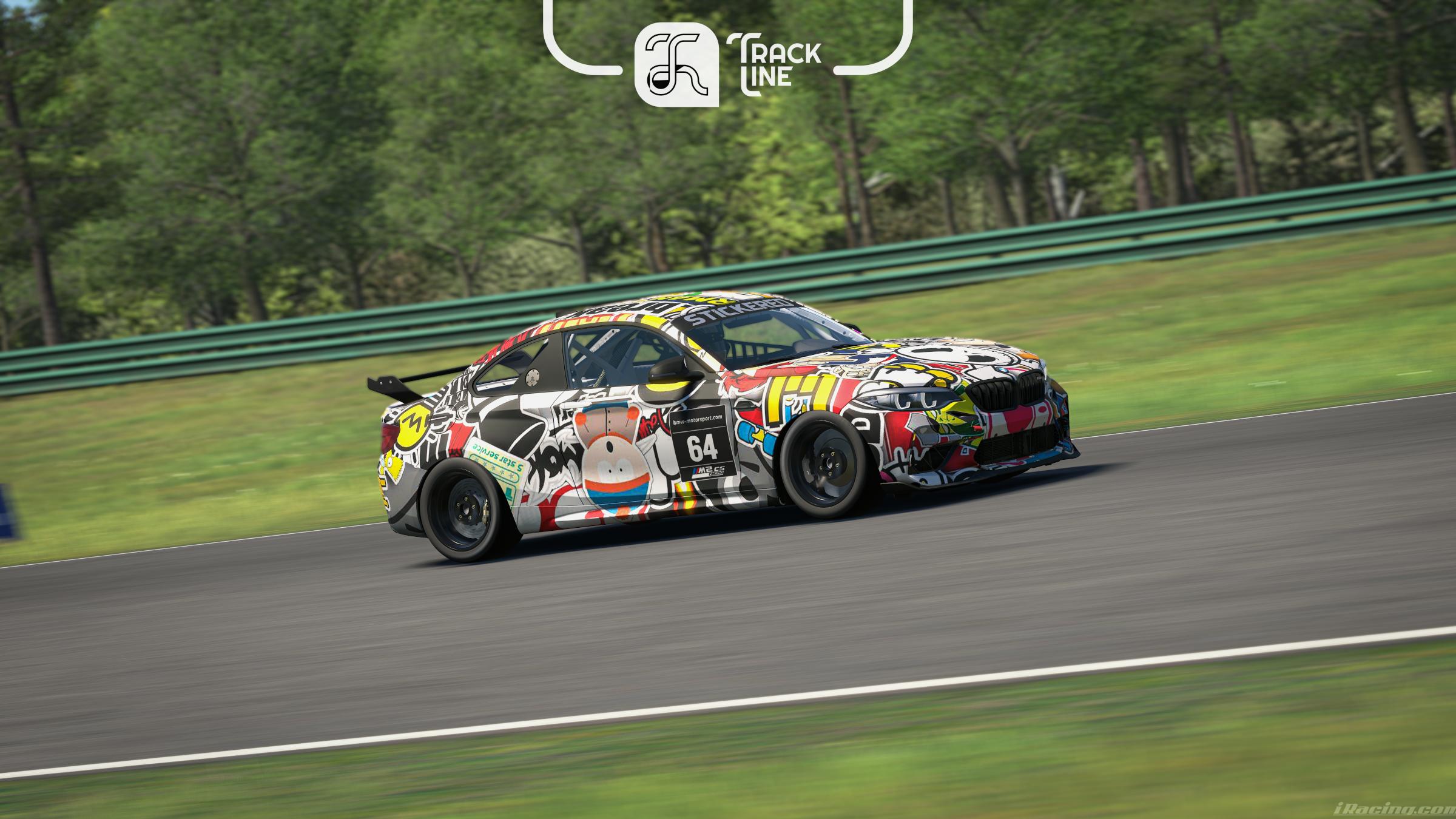BMW M2 CS Stickerbomb by Tommy S. - Trading Paints