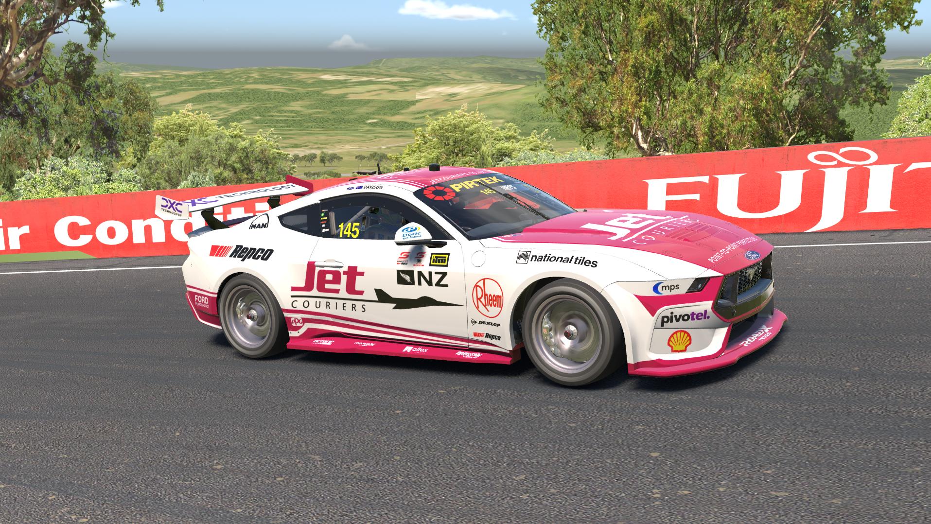 2025 Shell V-Power Racing (DJR) Jet Couriers Livery- Will Davison - Car ...