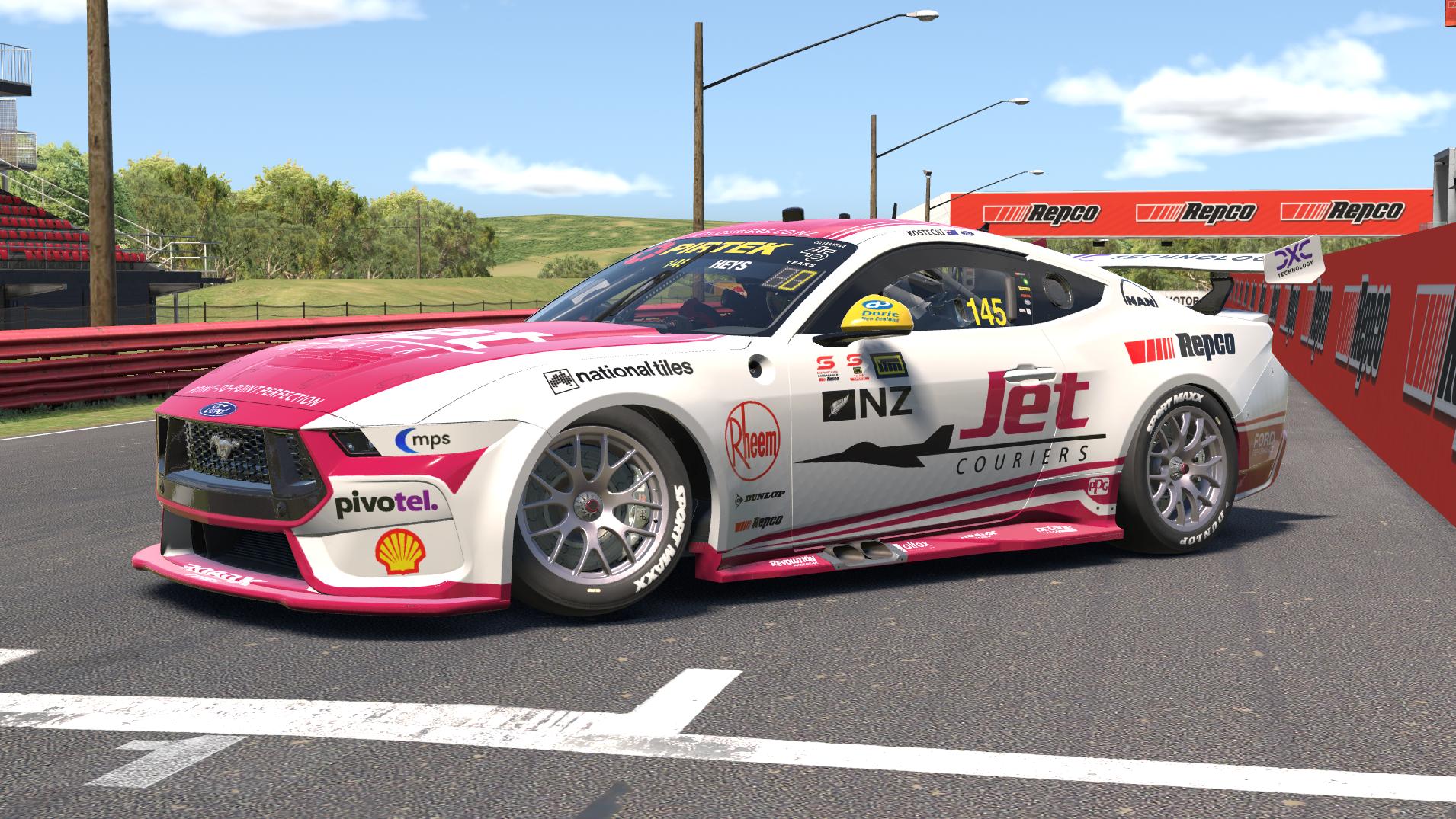 2025 Shell V-Power Racing (DJR) Jet Couriers Livery- Brodie Kostecki by ...